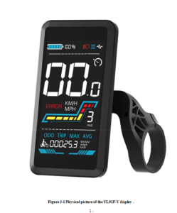 CMACEWHEEL new color LCD YOLIN YL91F user's manual - CMACEWHEEL EBIKES ...